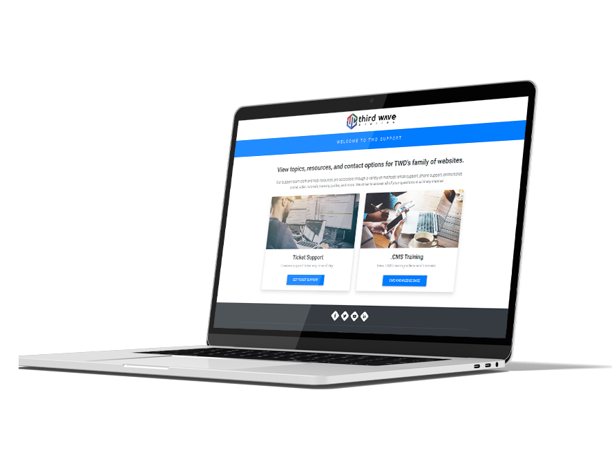 Support - Services - Third Wave Digital